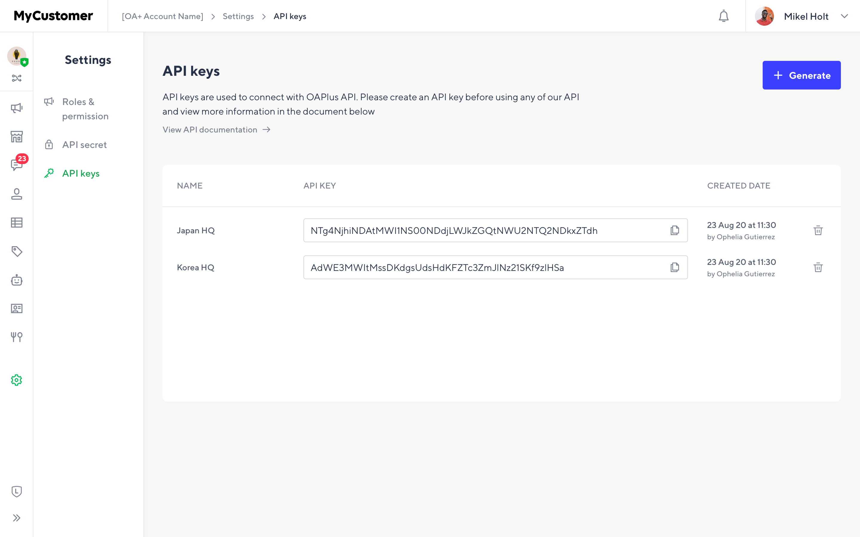 credential-management-page